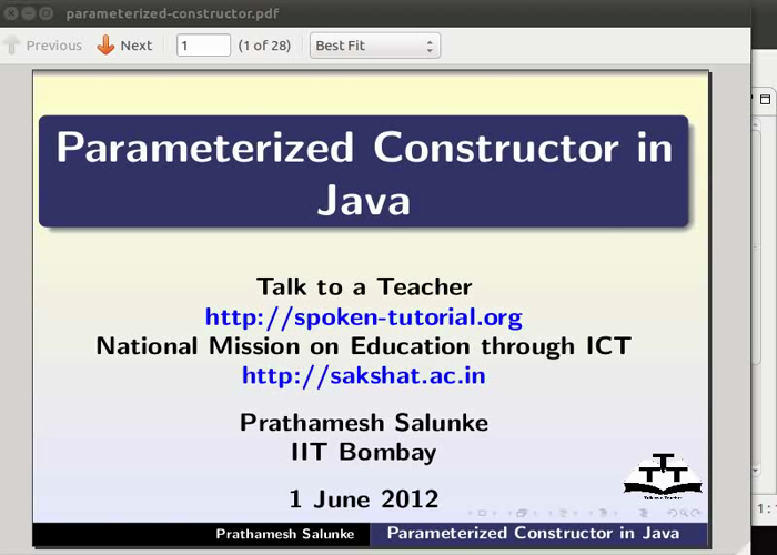 abstract class in java with constructor