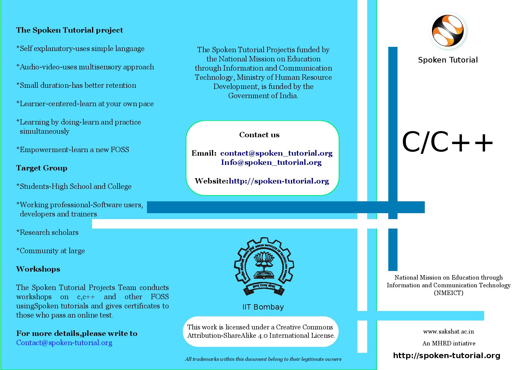 | spoken-tutorial.org